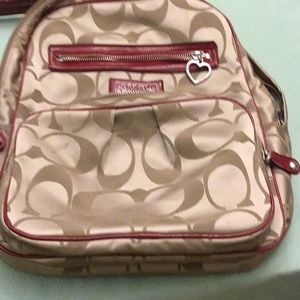 Coach | Bags | Coach Backpack Purse | Poshmark